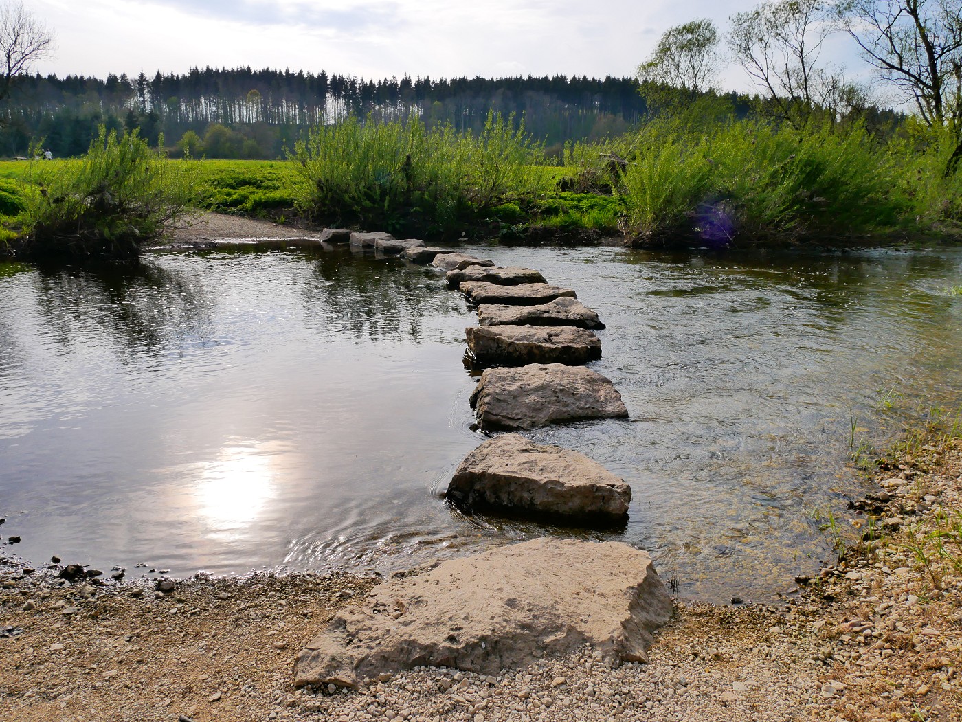 Kayak Trip Day 2: Geisingen to Immendingen, Hiking the Donauversinkung ...