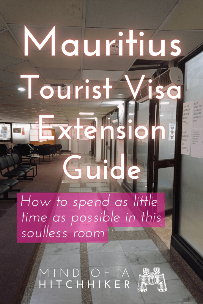 How to Get a Tourist Visa Extension in Mauritius (90 Days Extra ...