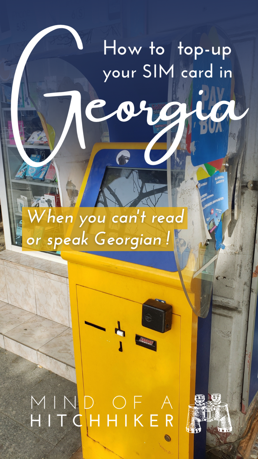How to Get a SIM Card in Georgia (The Country, Sakartvelo) • Mind of a ...