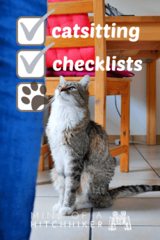 Housesitting Checklists: Before, During, and After Catsitting • Mind of ...