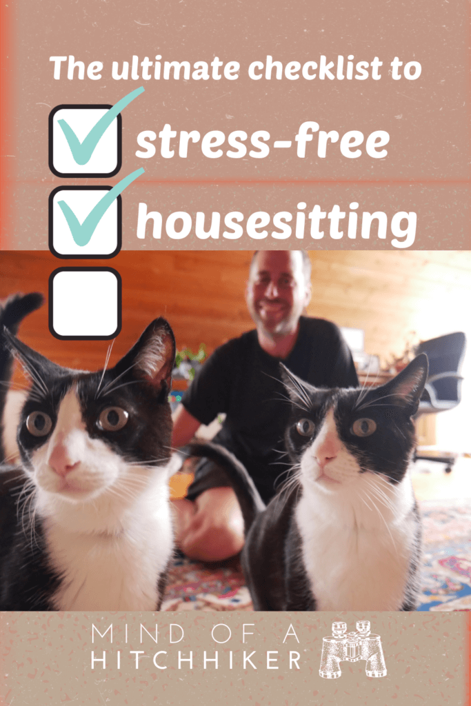 Housesitting Checklists: Before, During, and After Catsitting • Mind of ...