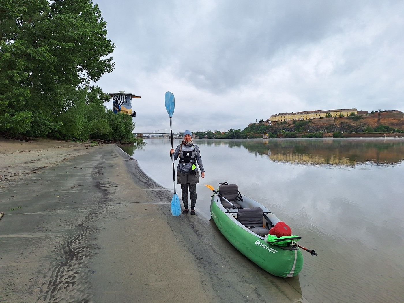 Kayak Trip Day 55: Novi Sad to Stari Slankamen – Frozen Toes • Mind of ...