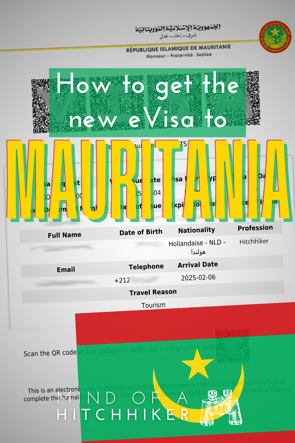How to Get the Mauritanian eVisa Introduced in 2025 • Mind of a Hitchhiker